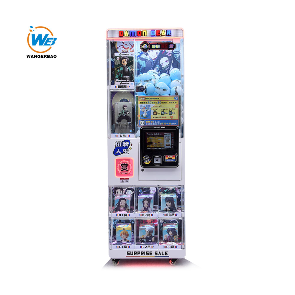 Gacha Capsule Vending Gashapon Machine-WANGERBAO Mini Rewarded Gachapon ...